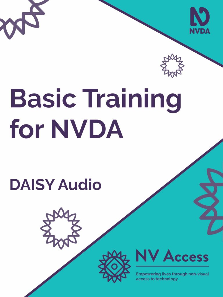 NV Access | Basic Training for NVDA (DAISY Audio)